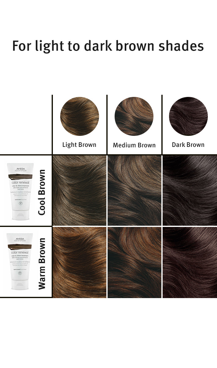 Aveda Brown Hair Color Chart